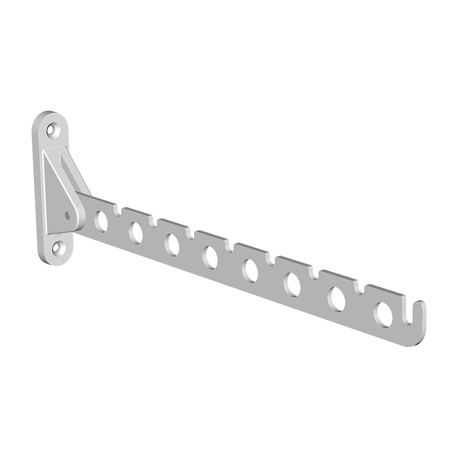 Ledge | Folding Hanger Bracket 300mm White | Mitre10