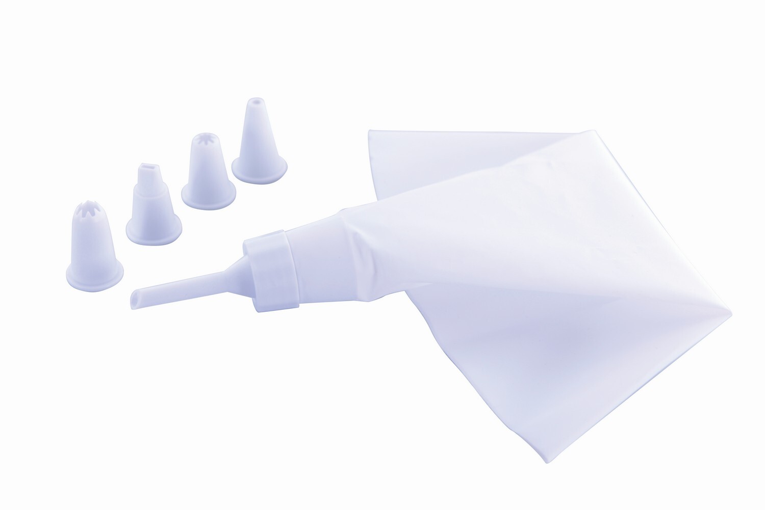 Icing Bag Set With Plastic Nozzles 35cm | Mitre10