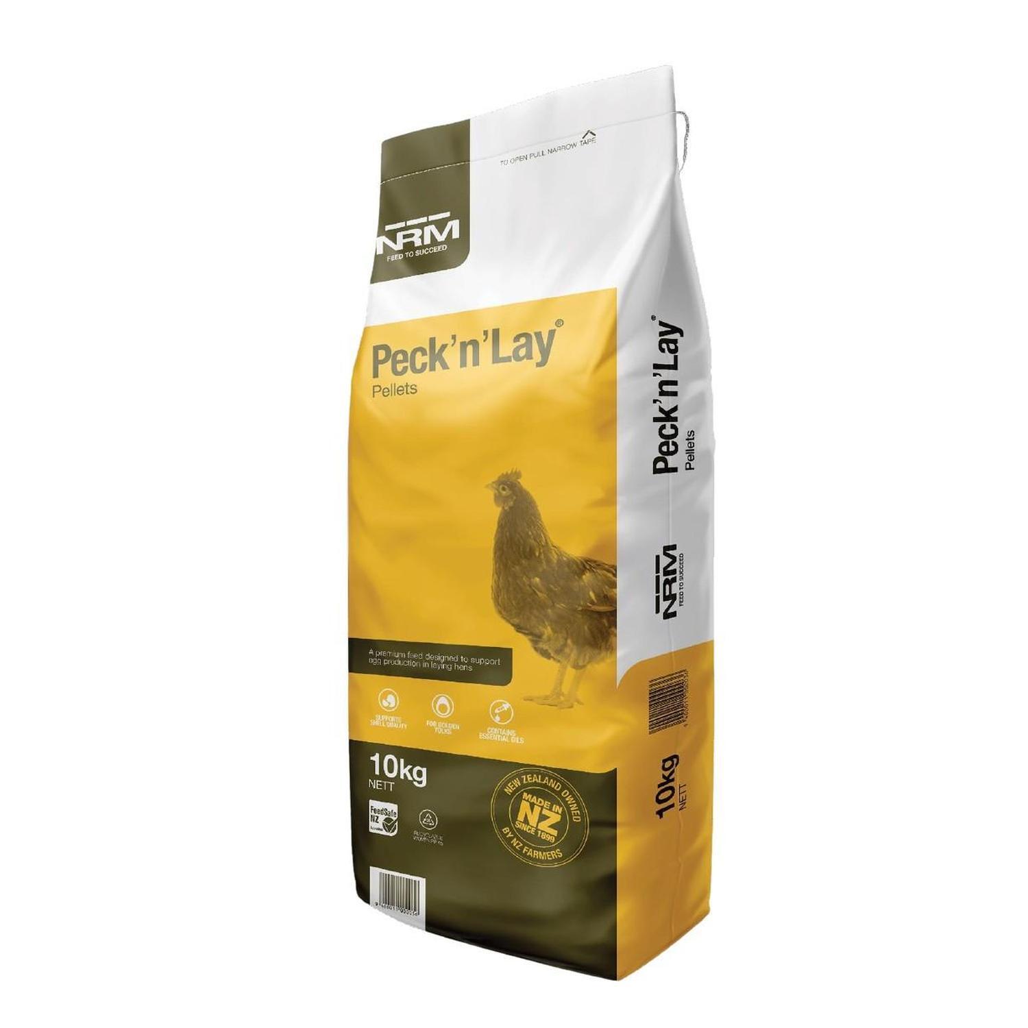 NRM | Peck'n'Lay Poultry and Bird Feed Pellets 10kg | Mitre10