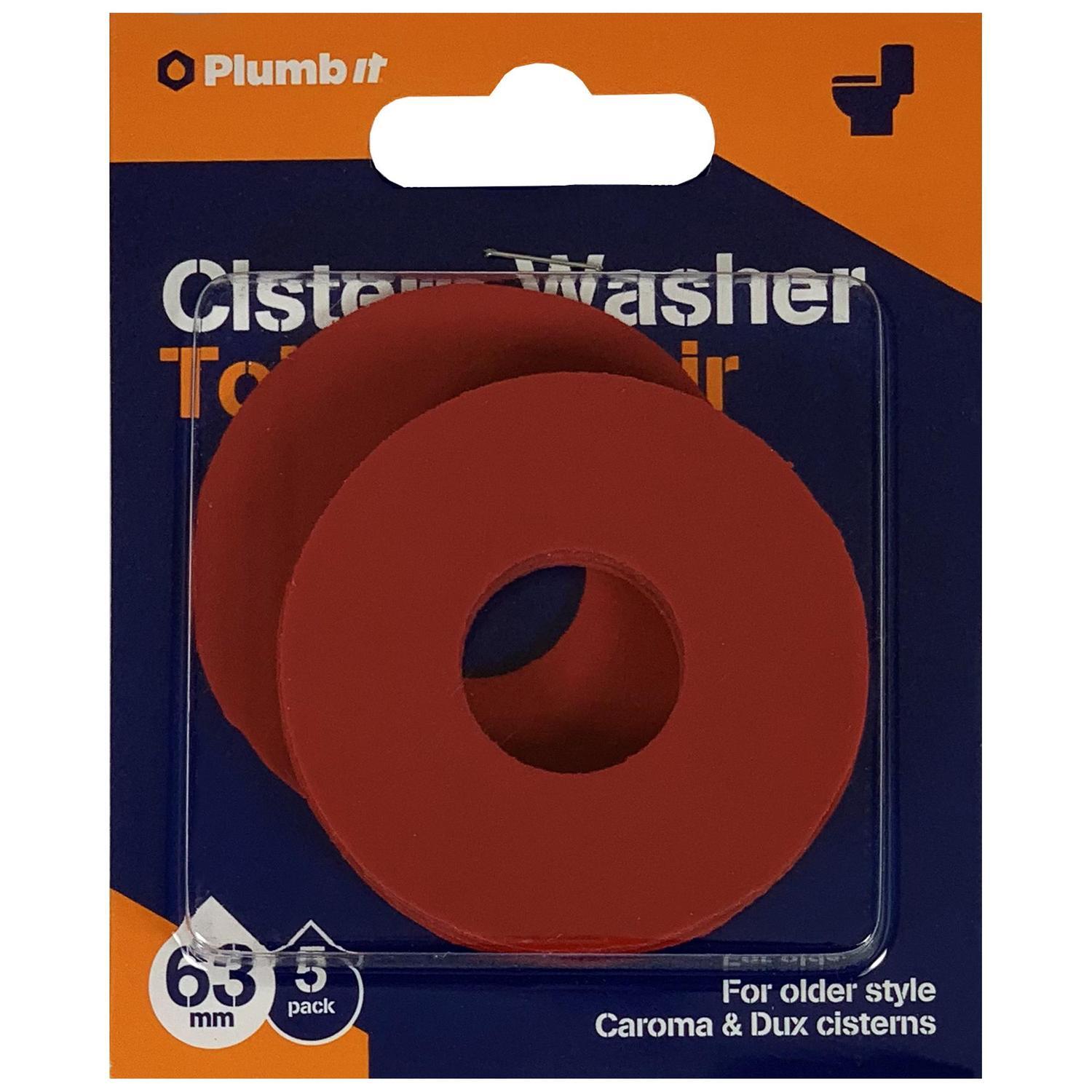 Plumb It | Cistern Washer Old Dux/Caroma Red | Mitre10