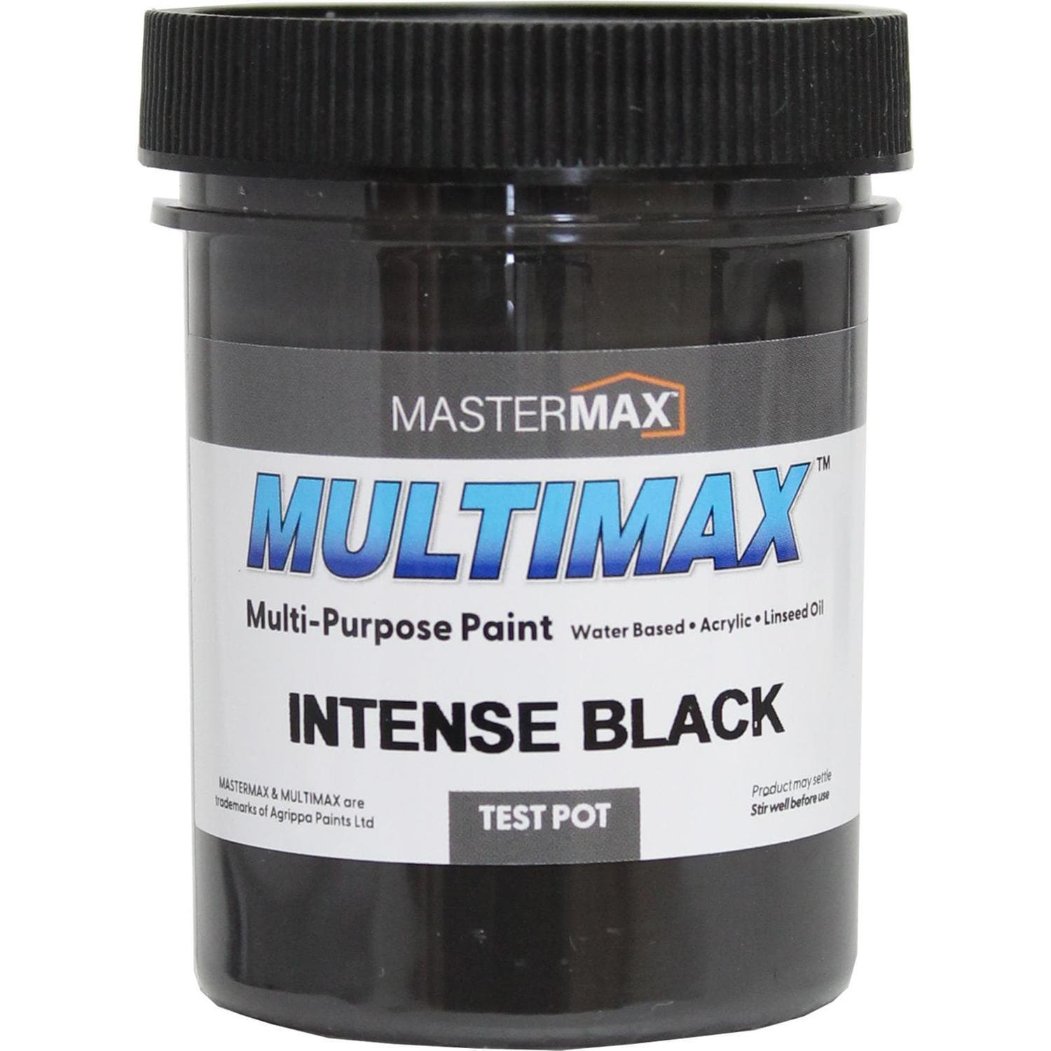 MULTIMAX | Multi-Purpose Modified Hybrid Paint Test Pot Intense Black ...