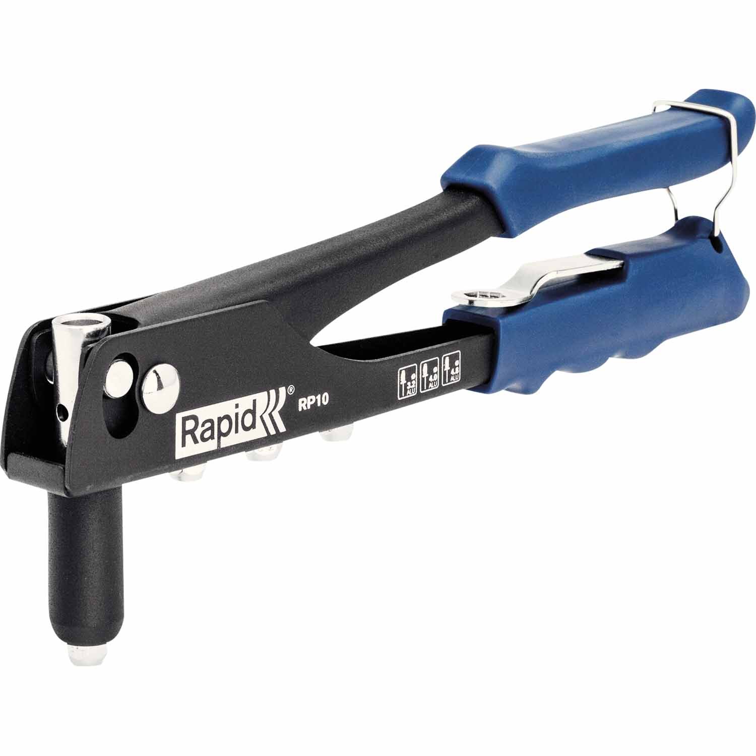 Rapid | Riveter & Rivets H:350mm, W:196mm, D:35mm Blue | Mitre10