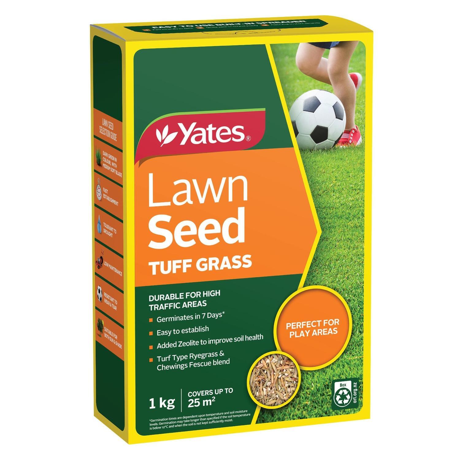 Yates Lawn Seed Tuff Grass 1kg | Lawn Seed