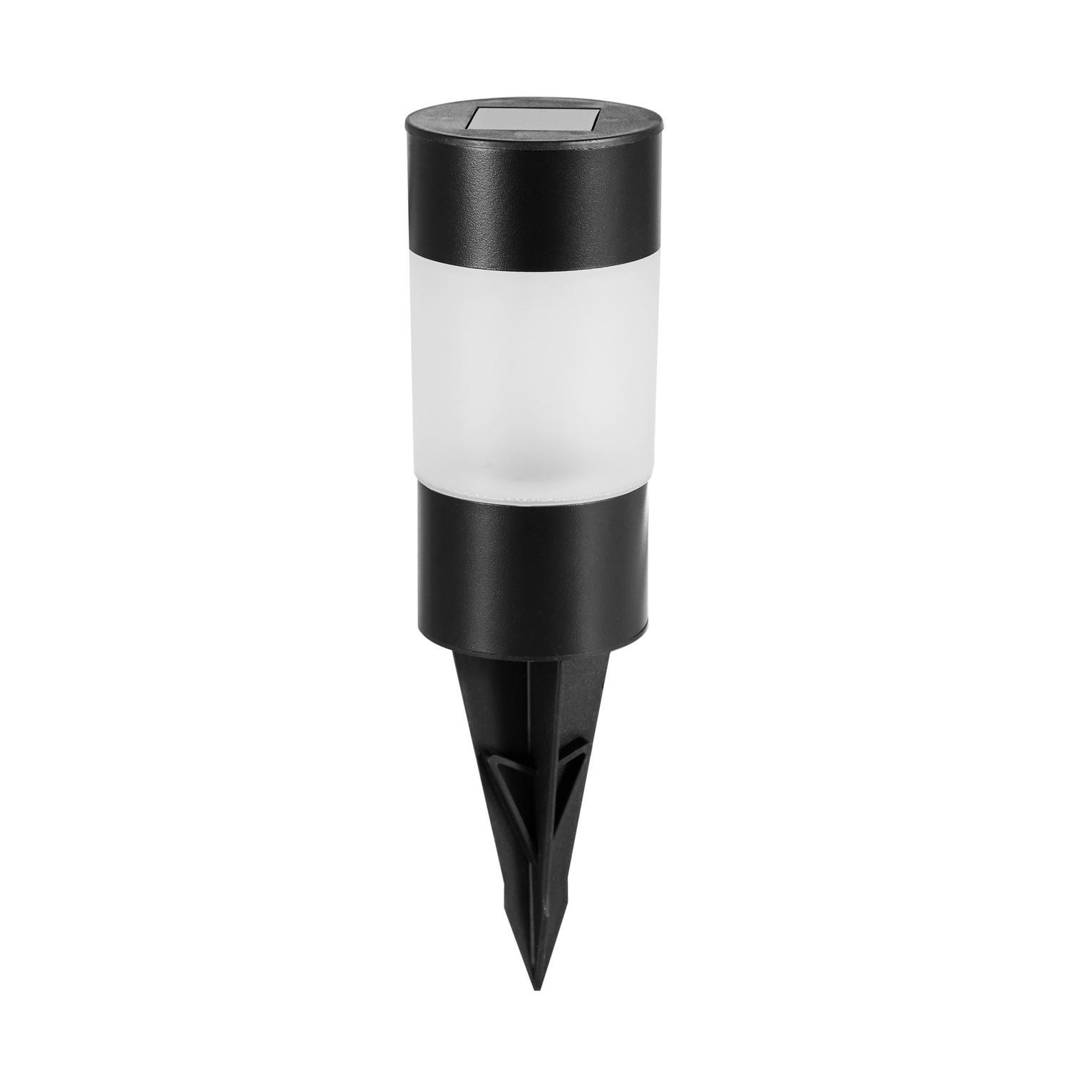 Orbit Lighting | Solar Bollards Black Set Of 3 | Mitre10