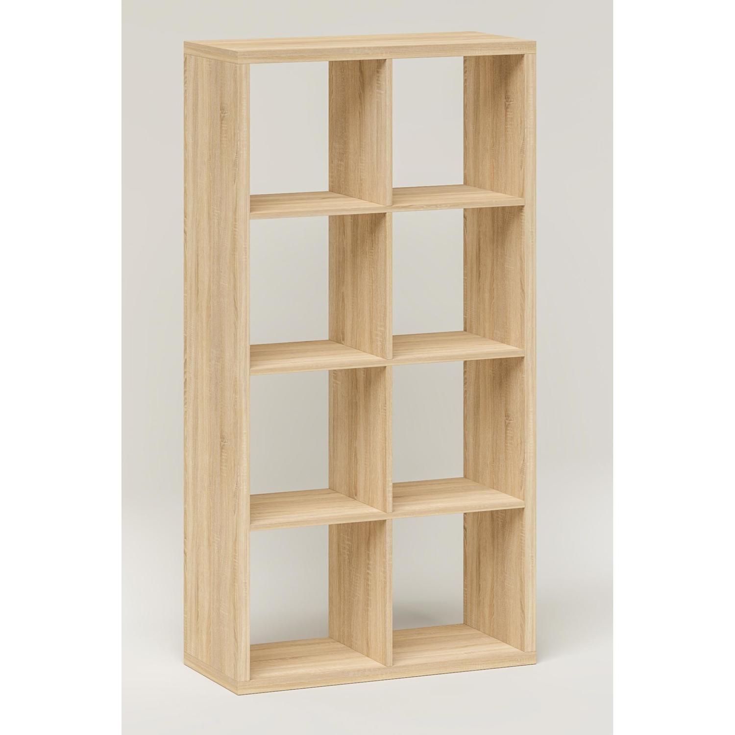 Nouveau | Luxe 2x4 Organiser Cube H: 1473 mm, W: 760 mm, D: 340 mm Oak ...