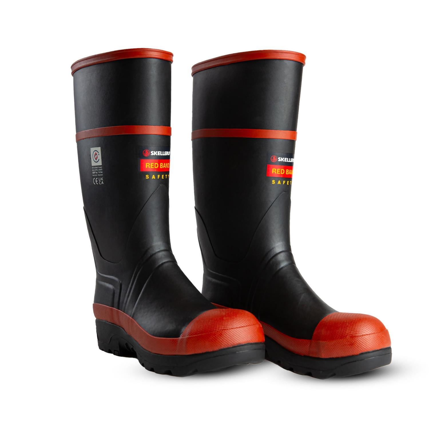 Skellerup | Red Band Gumboot Safety Size 10 | Mitre10