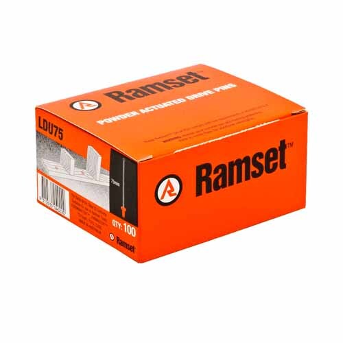 Ramset | Drive Pins 75mm Pack of 100 | Mitre10