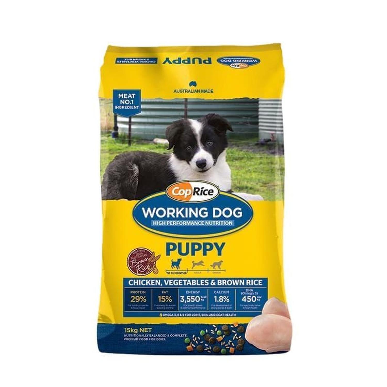 CopRice | Working Dog Puppy 15kg | Mitre10