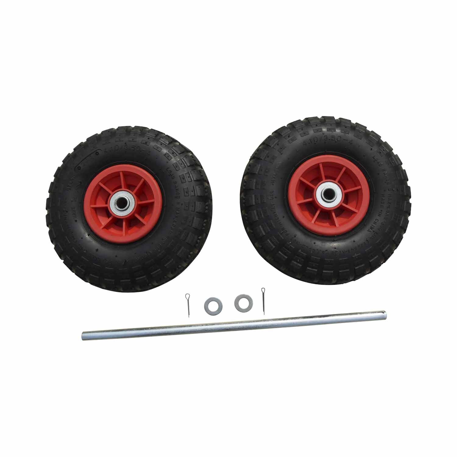 Jobmate | Pneumatic Wheel Set 250mm | Mitre10