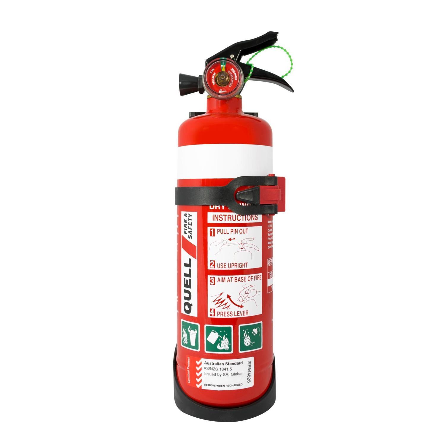 Quell | Fire Extinguisher 1kg | Mitre10