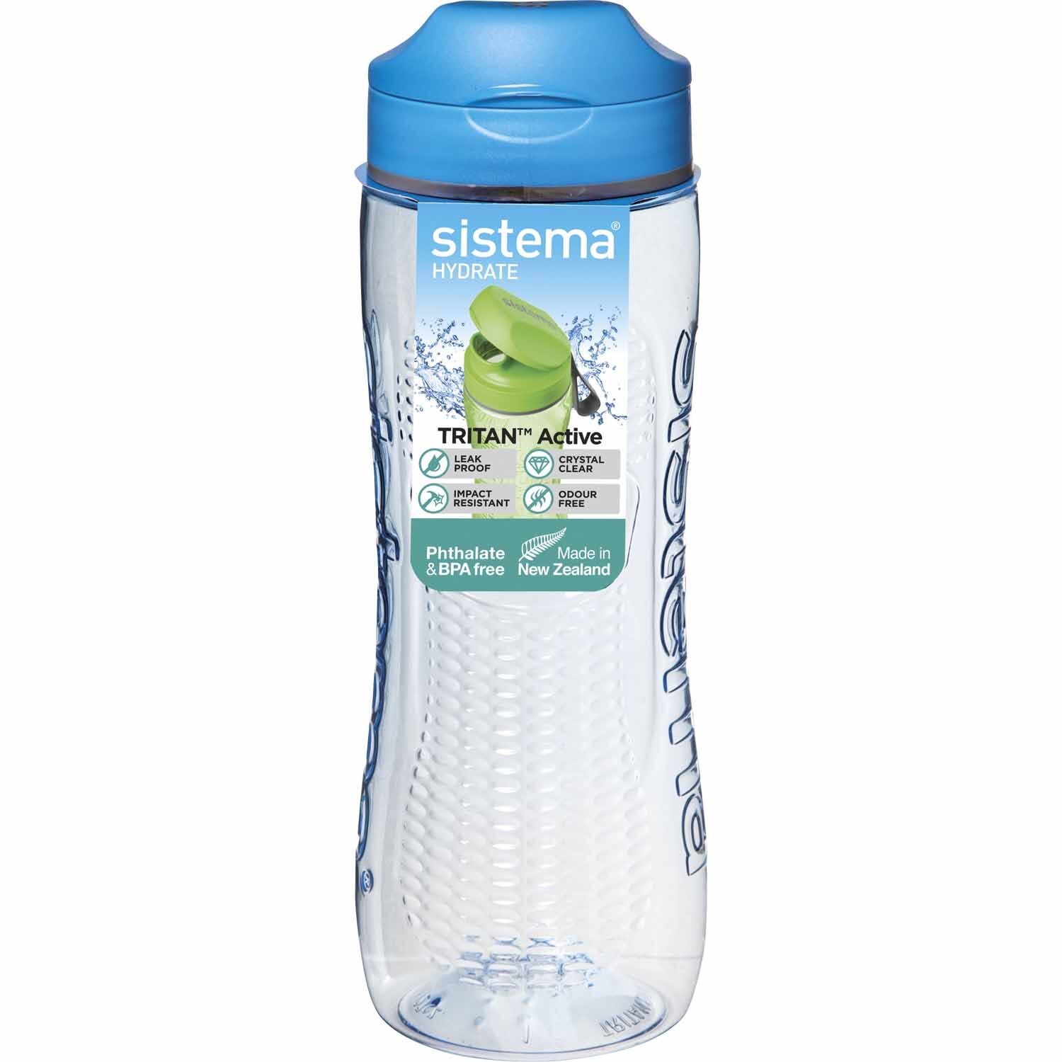 Sistema | Hydration Drink Bottle 650ml Assorted Colours | Mitre10