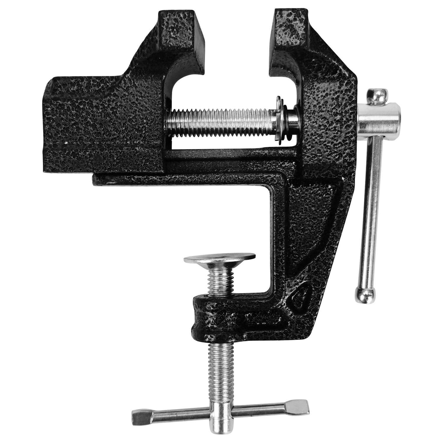 Number 8 | MINI HOBBY VICE 50mm H: 121mm, W: 50mm, D: 108mm Black | Mitre10