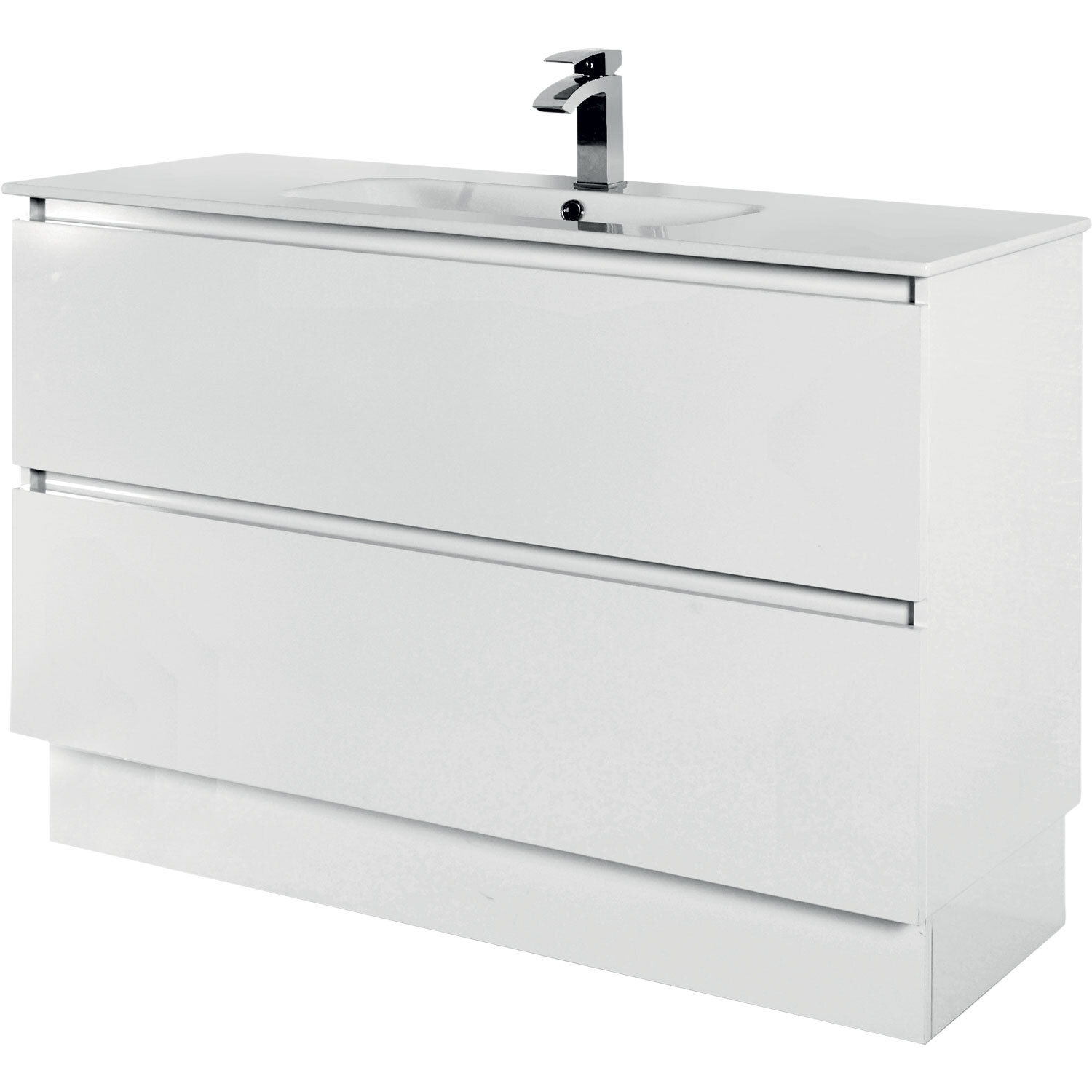 Nouveau | Wall Hung or Floor Standing Vanity Cabinet Only 1200mm | Mitre10