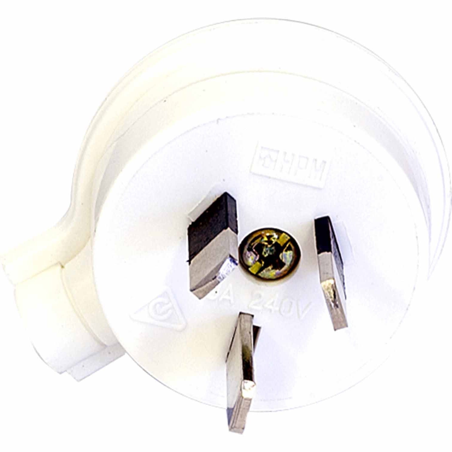 HPM | Side Entry Plug 10Amp 240V Grey | Mitre10