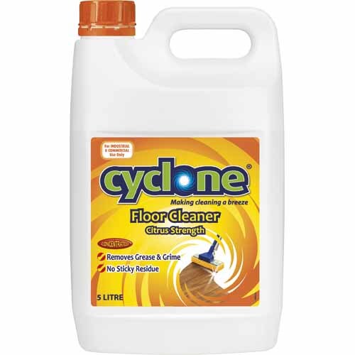 Cyclone | Citrus Floor Cleaner 5 Litre Clear | Mitre10