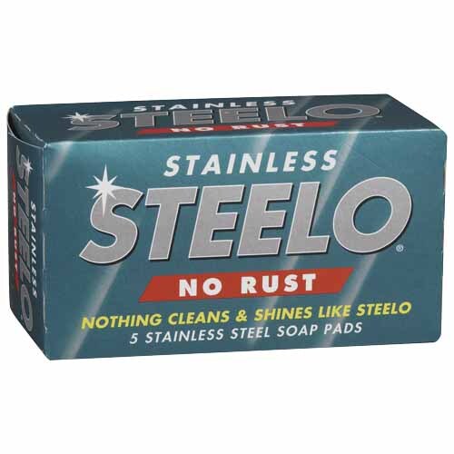 Steelo | Stainless Steel Soap Pads Pack of 5 | Mitre10