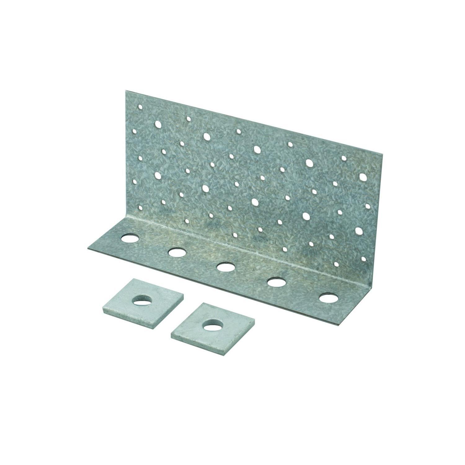 Lumberlok | Concrete Fixing Cleat 200mm Zinc Galvanised | Mitre10