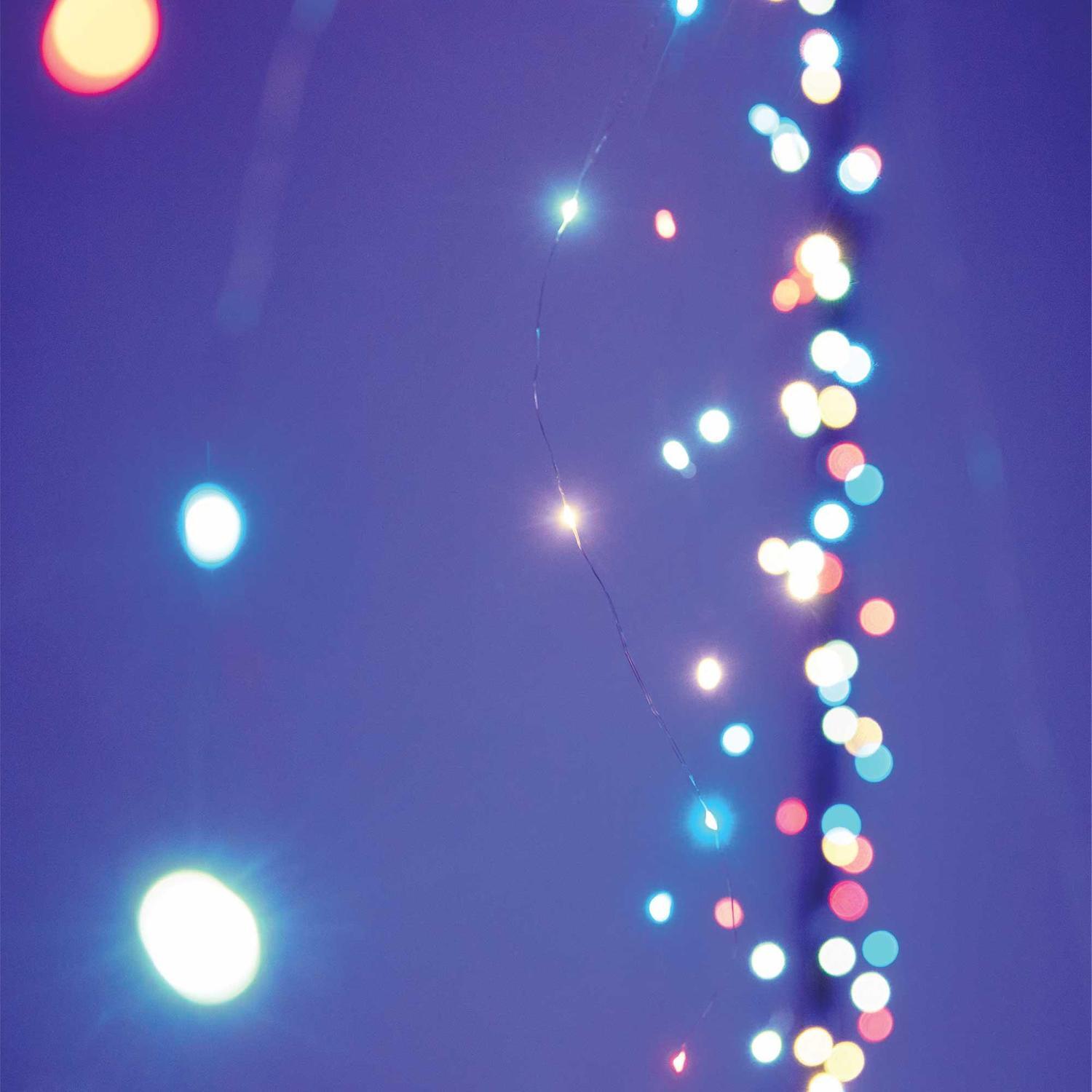 Southern Lights | Silver Seed Curtain Light | Mitre10