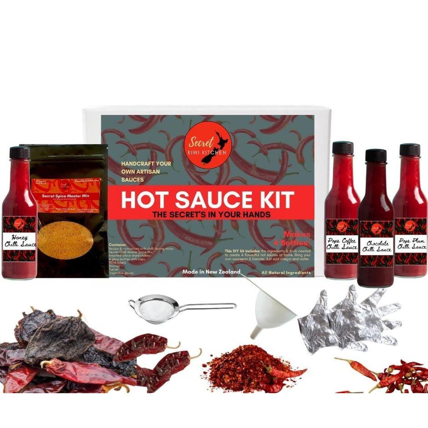 Make Your Own Hot Sauce Kit | Cooking Rubs & Sauces