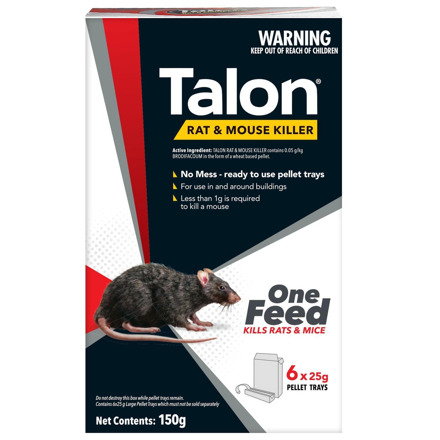 Talon | Rat & Mouse Bait One Feed Pellets 150g | Mitre10