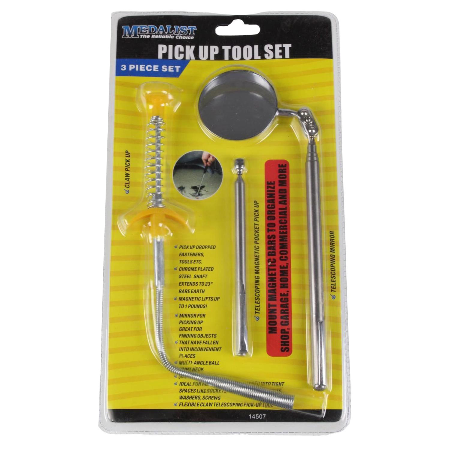 Medalist | Pick Up Tool Set 3 Piece | Mitre10