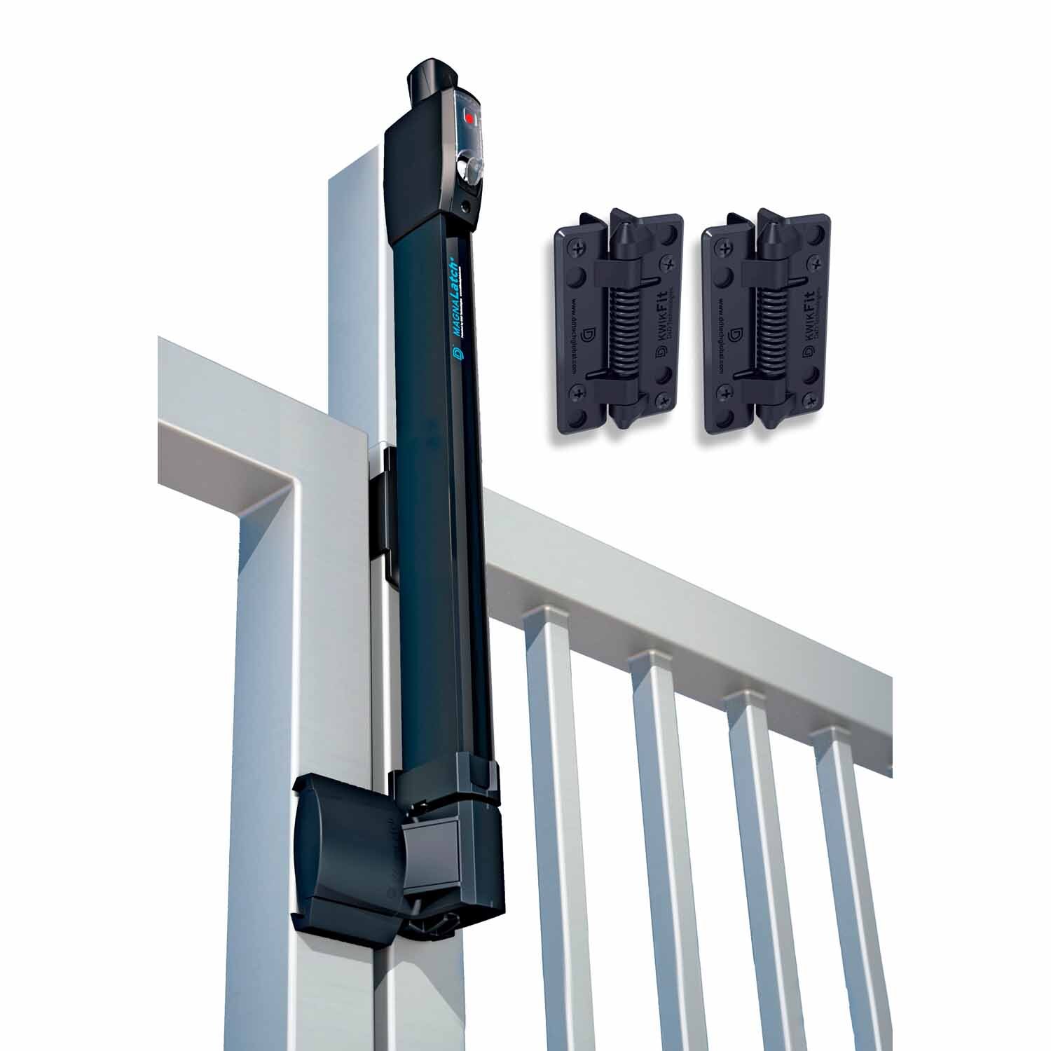 MagnaLatch® Child Safety Gate Kit with Magnetic Top Pull Latch H:520mm ...