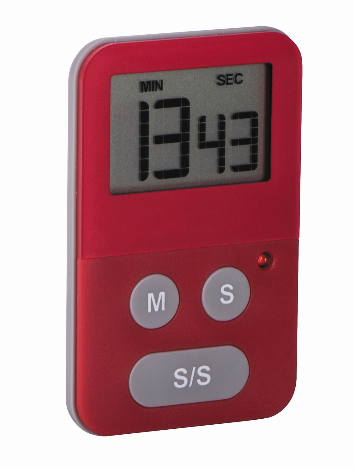 Digital Kitchen Timer with Flashing Light Red | Mitre10