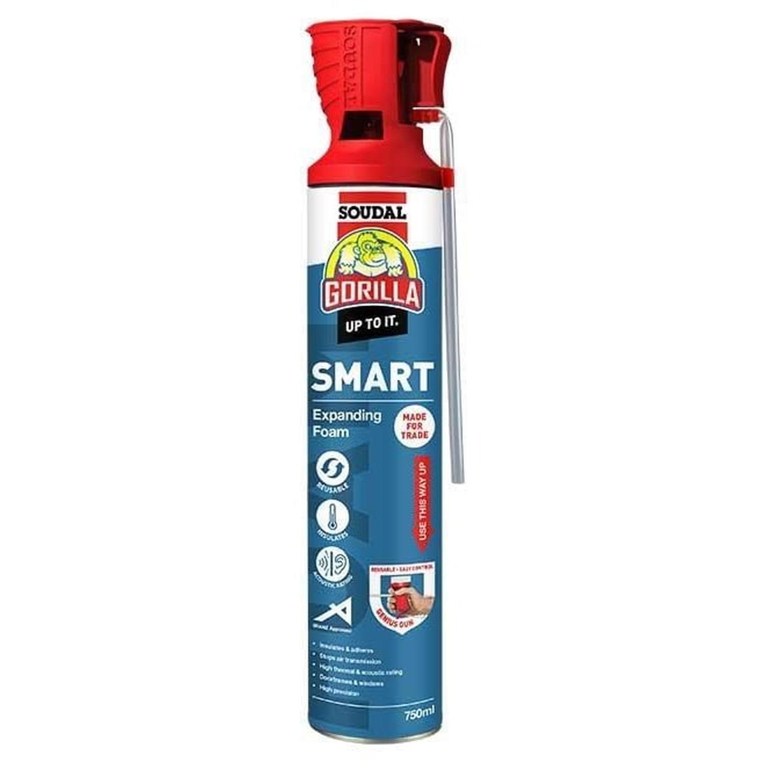 Gorilla | Smart Expanding Foam 750ml | Mitre10