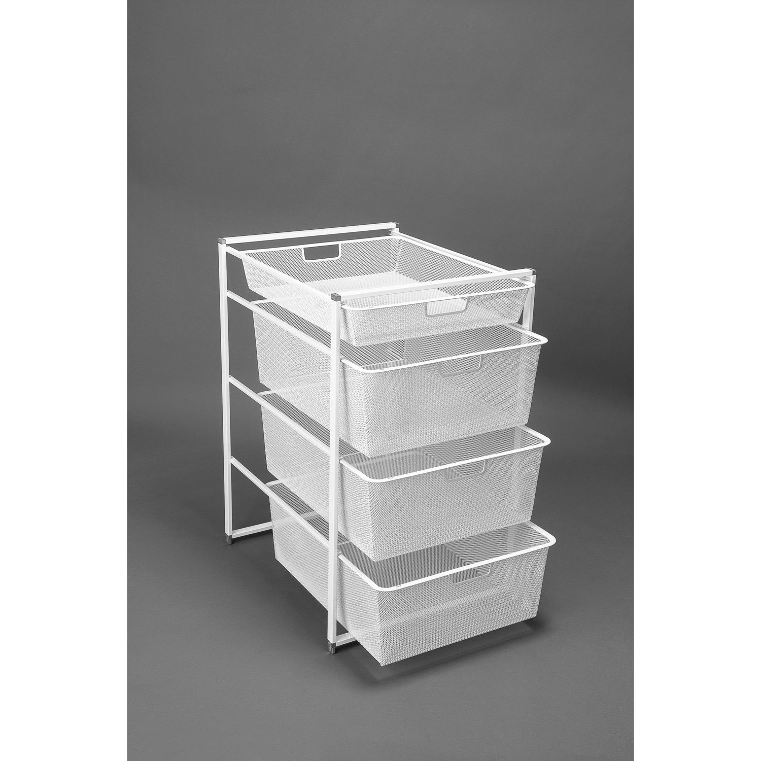 Elfa | Mesh Drawer Kit H: 740mm, W: 450mm, D: 535mm White | Mitre10