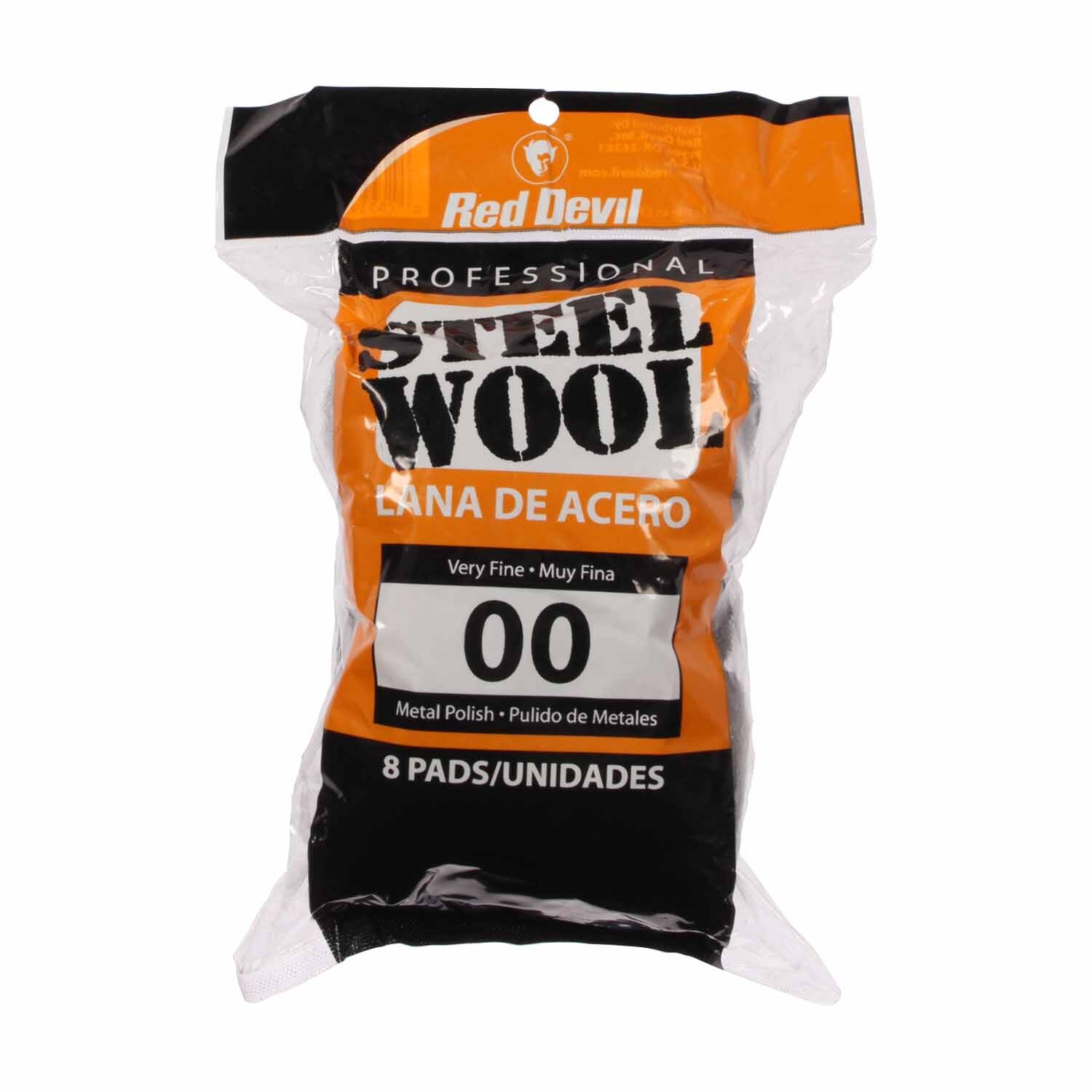 Red Devil | Steel Wool Pack of 8 | Mitre10