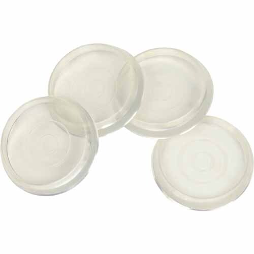 Soft Touch | Castor Cups 46mm Clear | Mitre10