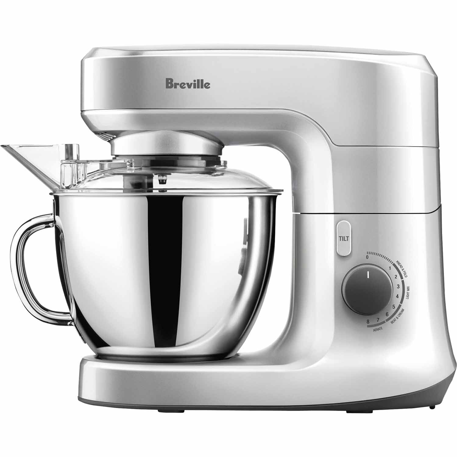 Breville | Mixer the Scraper Beater™ 700 Watt Silver | Mitre10