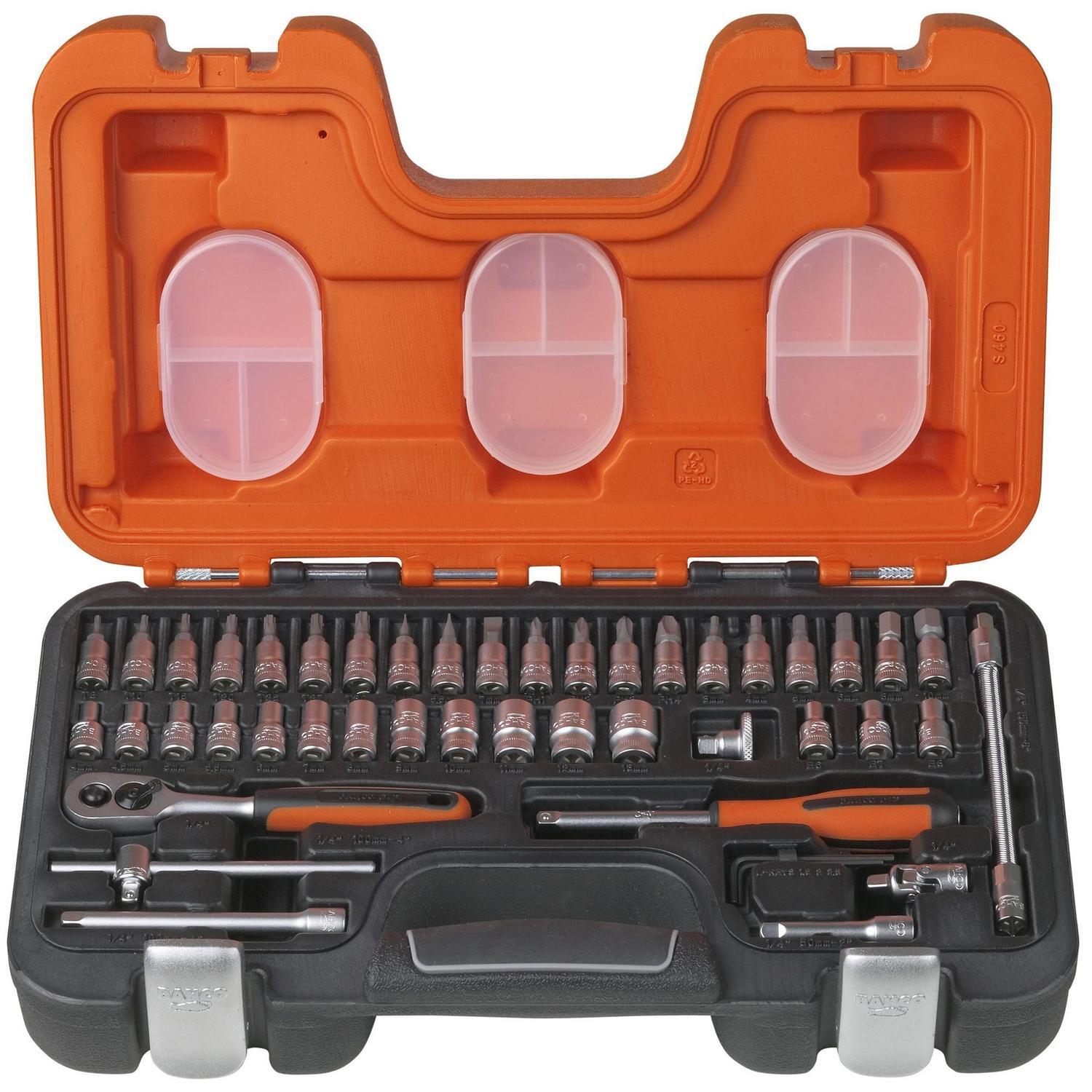 Bahco | Square Drive Socket Set with Metric Hex Profile and Socket ...