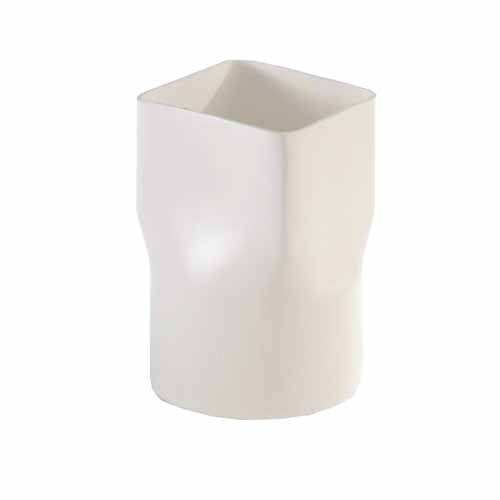 Marley | Rectangular Rectangular Downpipe Adaptor Round 65 x 50mm to ...