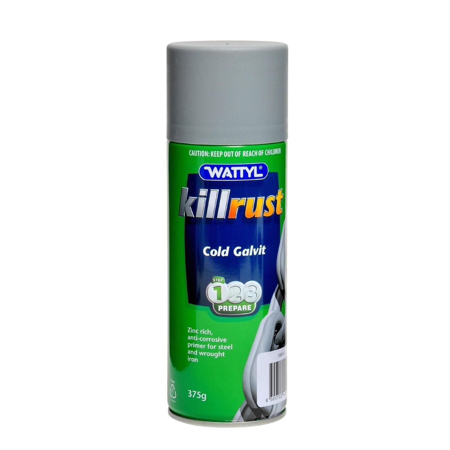 Wattyl | Killrust Galvit Cold Galv Aerosol 375g | Mitre10