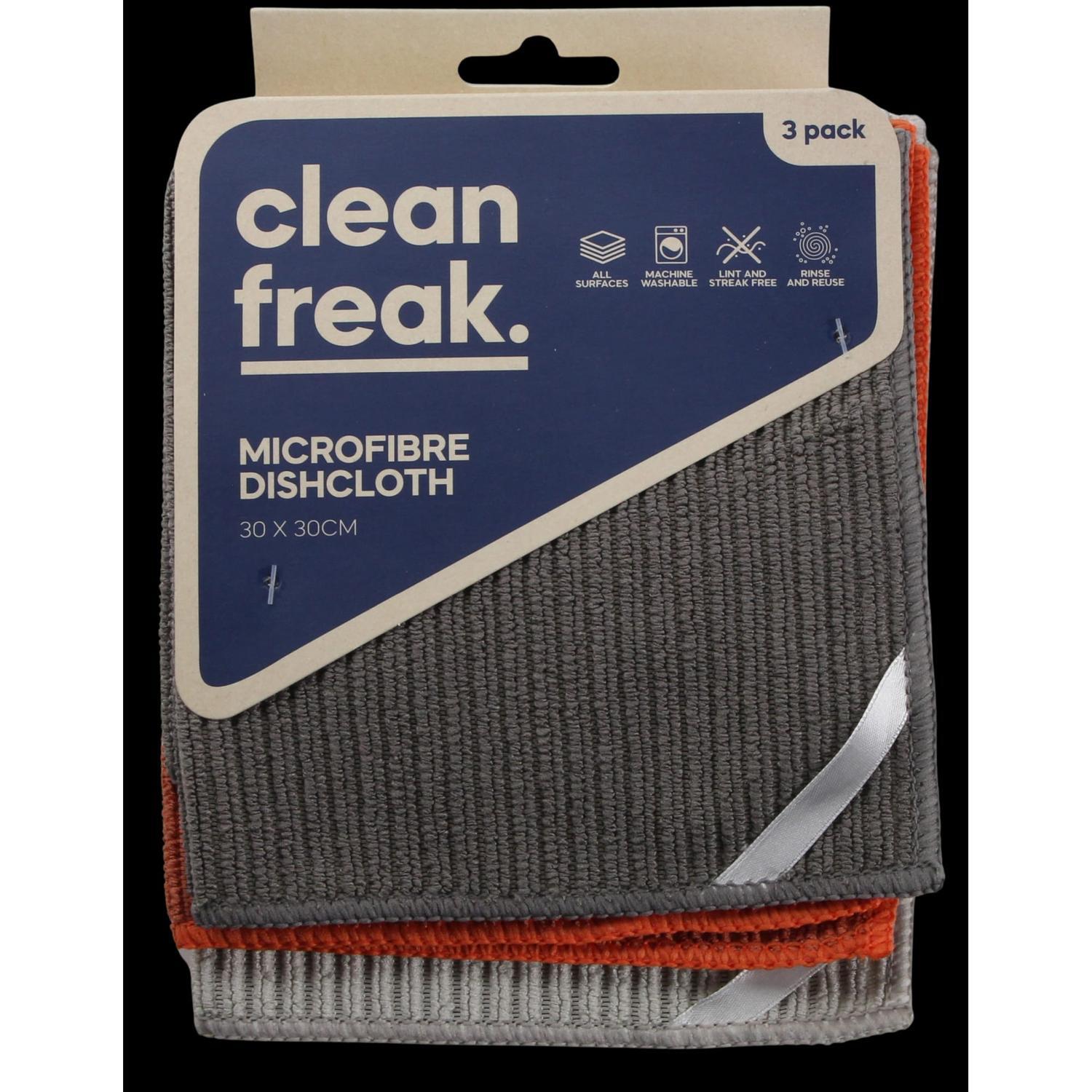 Clean freak | Microfibre Dish Cloths | Mitre10