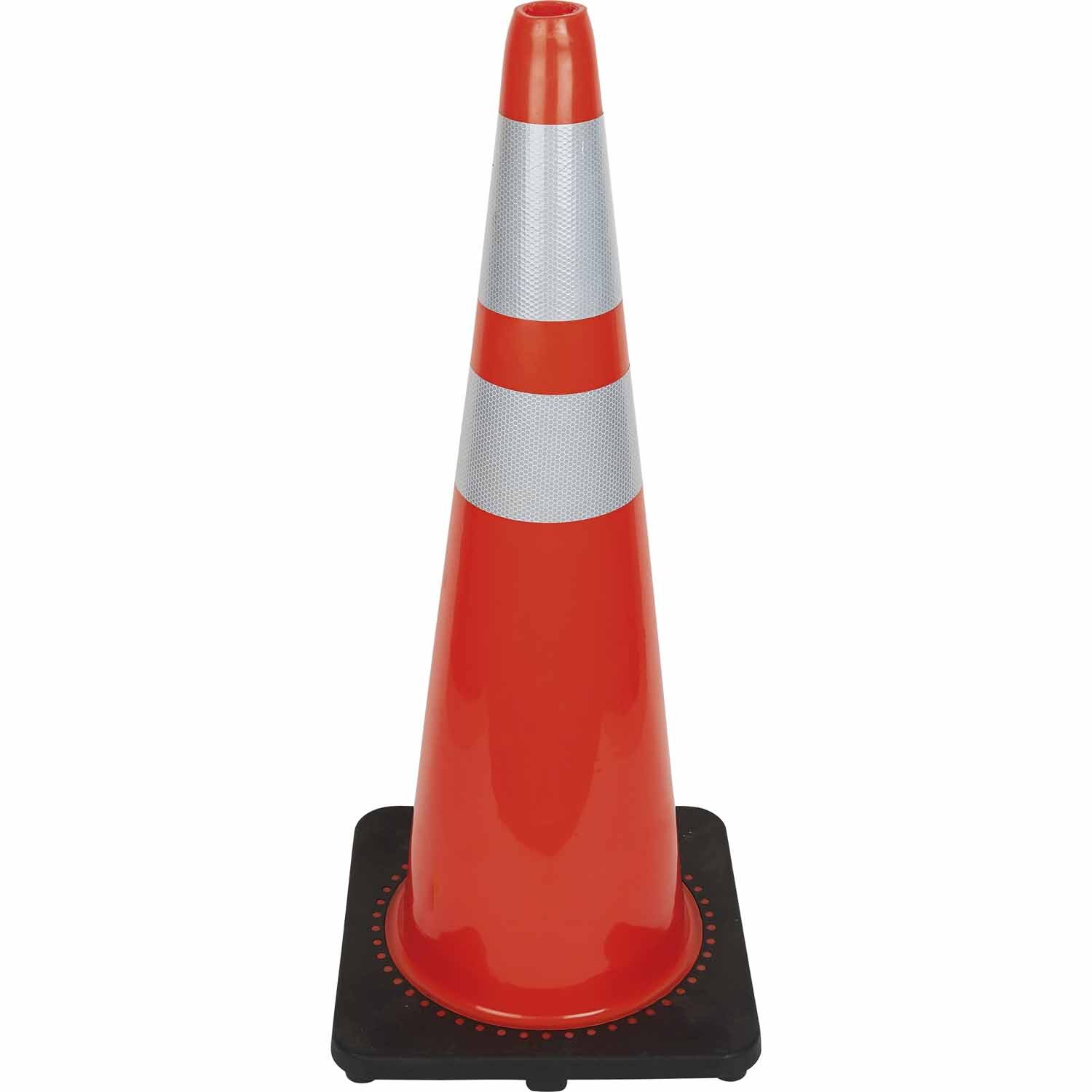 Mr Safety | Safety Cone H:900mm, W:355mm, L:355mm Orange | Mitre10