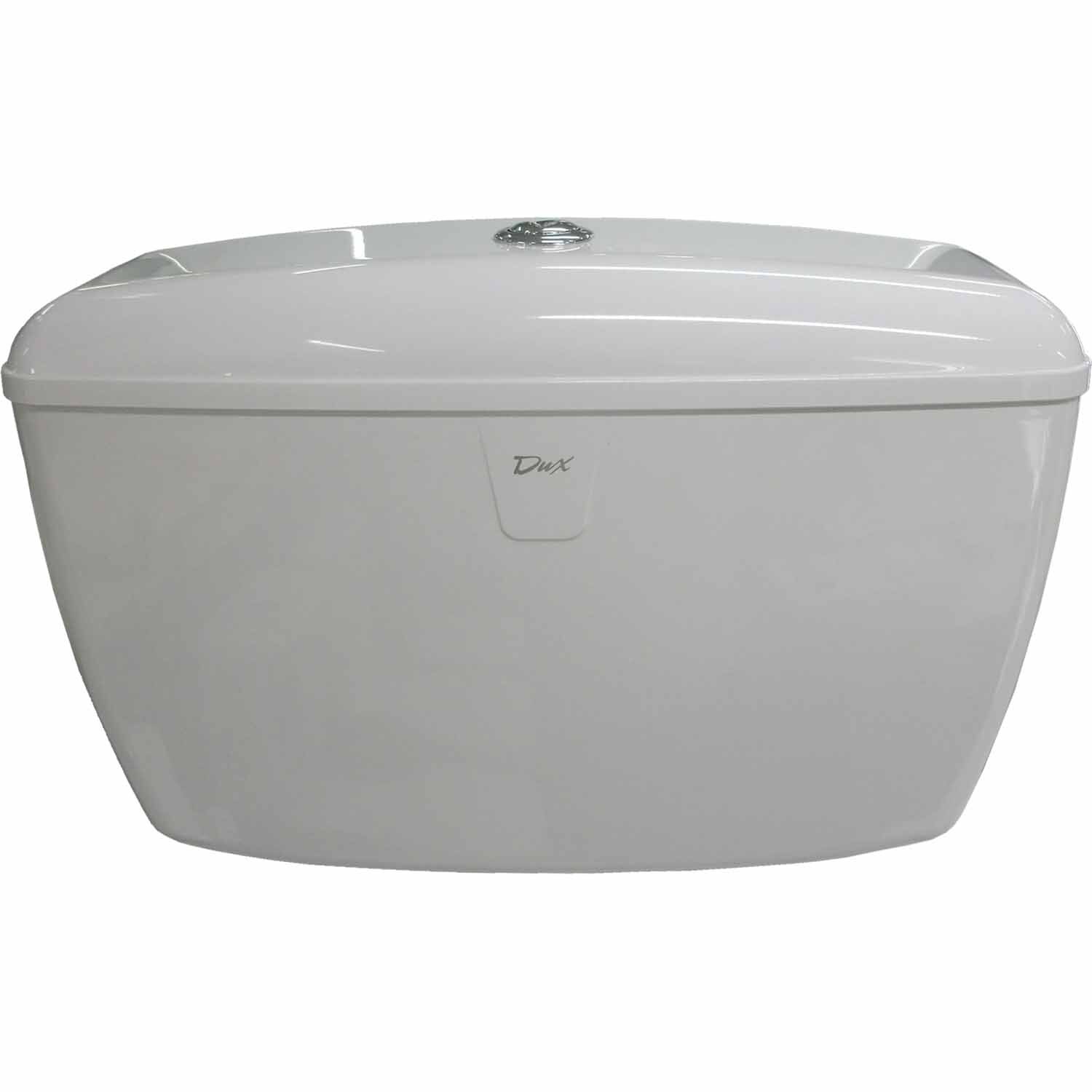 Dux | Centreflush Toilet Cistern W: 510mm D: 155mm H: 330mm White | Mitre10
