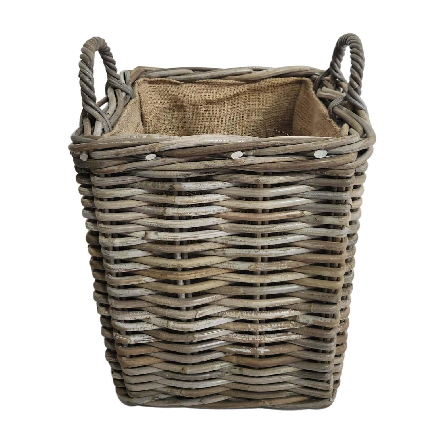 Nouveau | Heavy Duty Square Log Basket | Mitre10