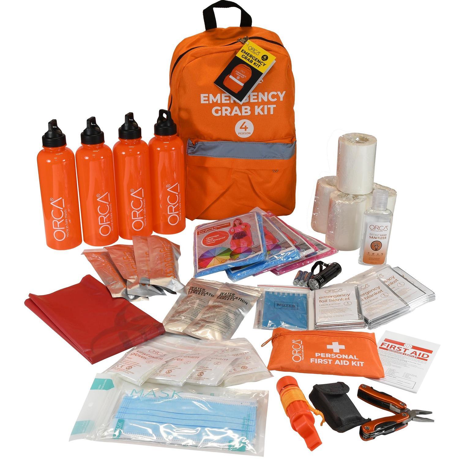 Orca | Emergency Grab Kit 4 Person | Mitre10