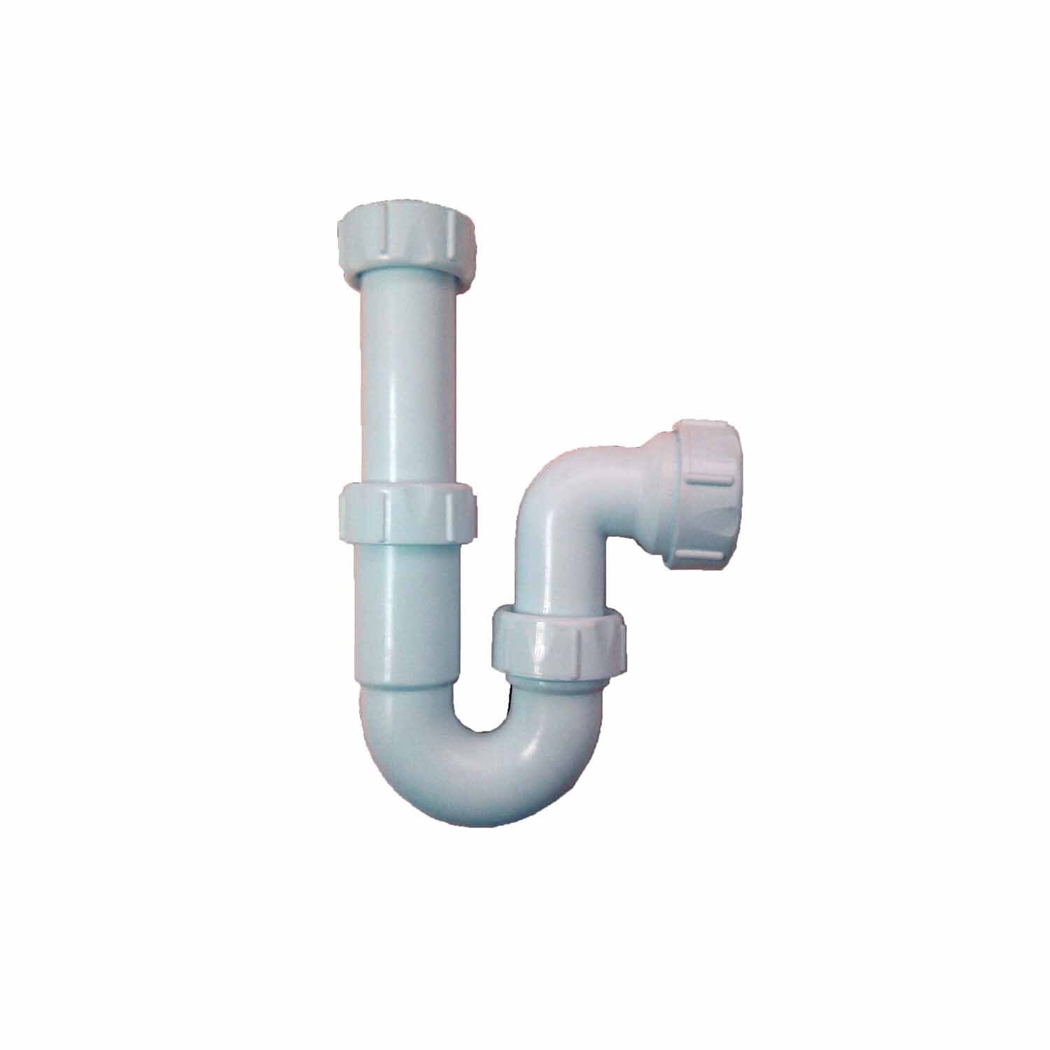 Dux | Fastfit Adjustable Inlet P Trap 32mm White | Mitre10