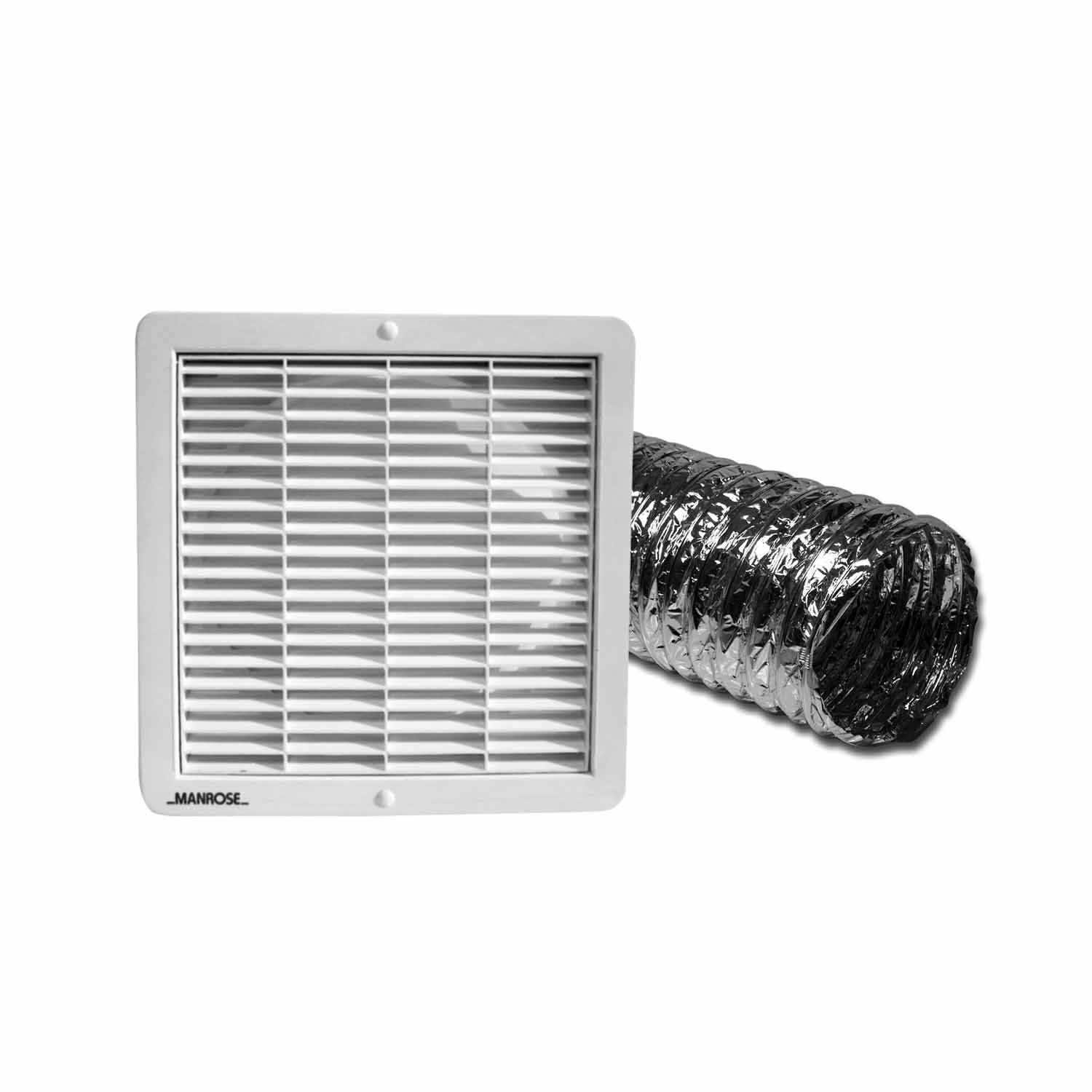 Heat Fan Light Duct Kit 250mm Fan 250mm Duct | Mitre10