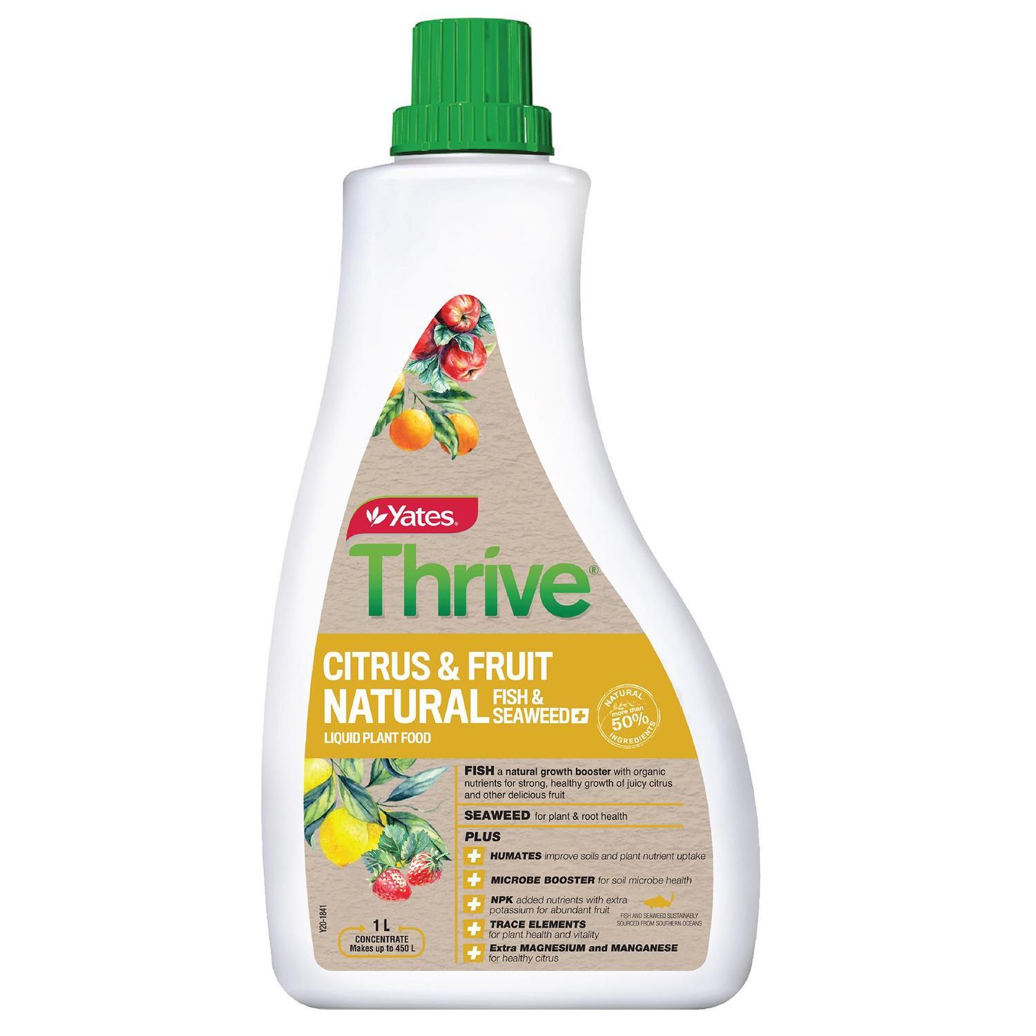 Yates | Thrive Naturals Natural Based Citrus Fertiliser 1 litre | Mitre10