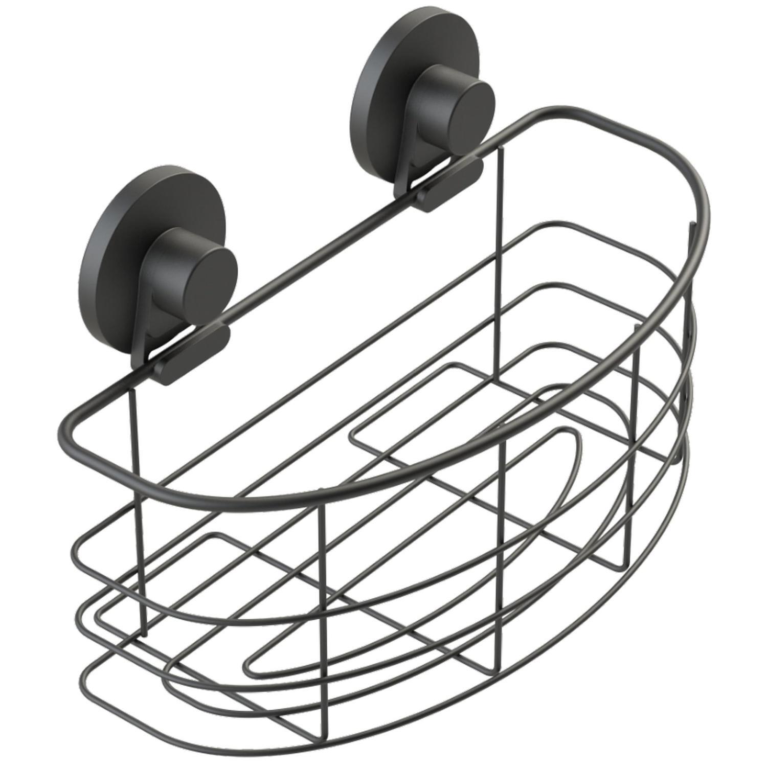 Legacy | Suction Basket H:103mm, W:278mm, D:133mm Black | Mitre10