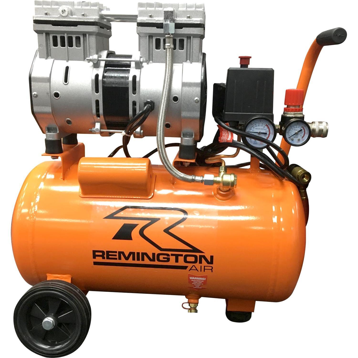 Remington | Oil-Free Silent Compressor 1.5HP | Mitre10