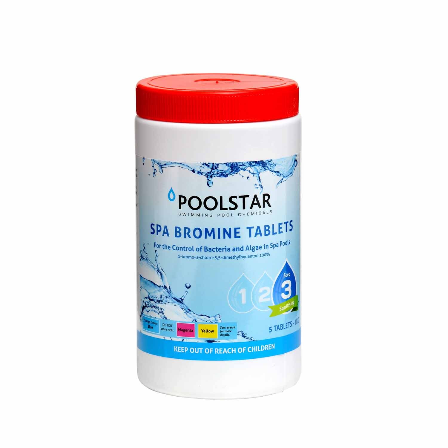 Poolstar | Pool Spa Spa Bromine Tablets 1kg | Mitre10