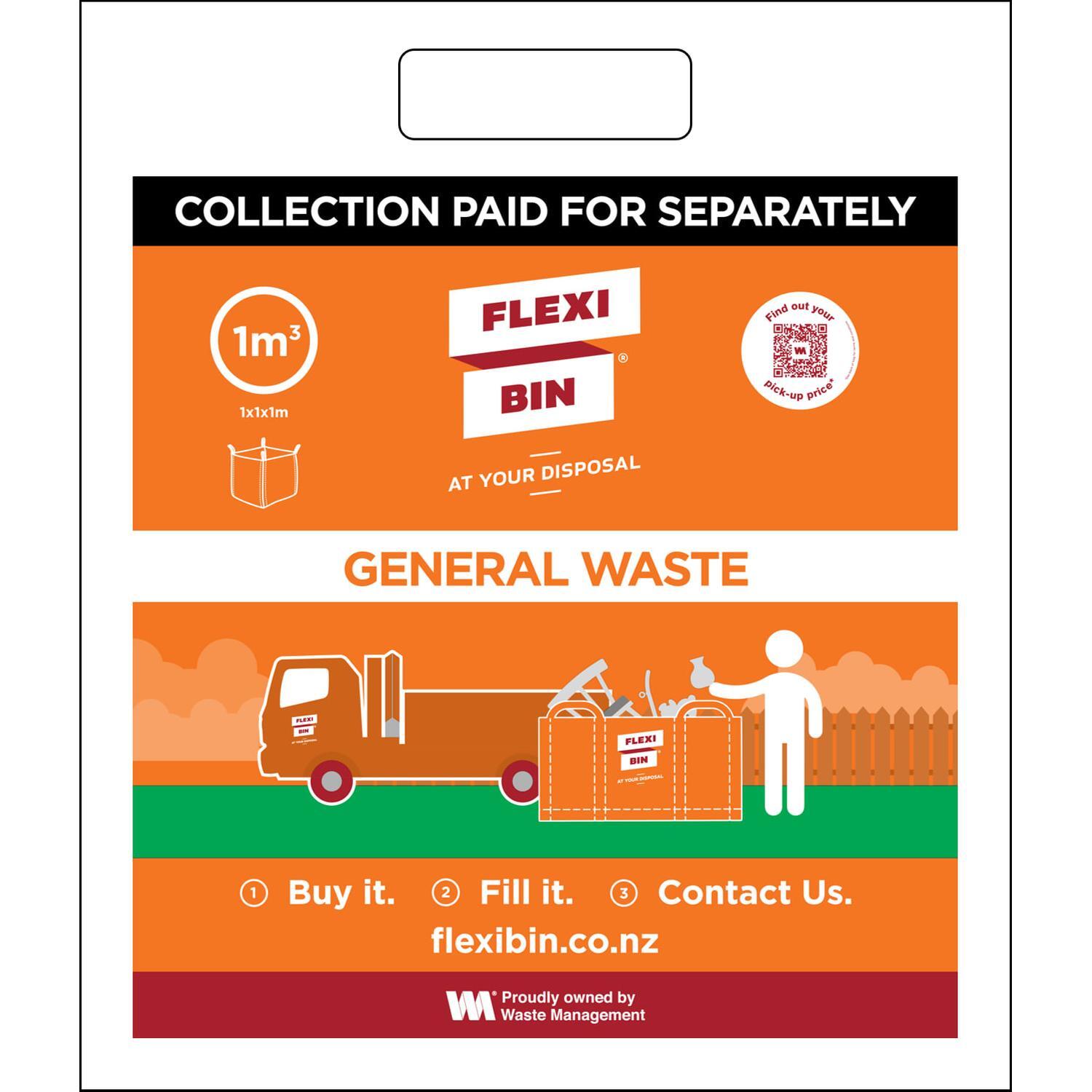 FlexiBin | General Waste Bin 1m2 | Mitre10