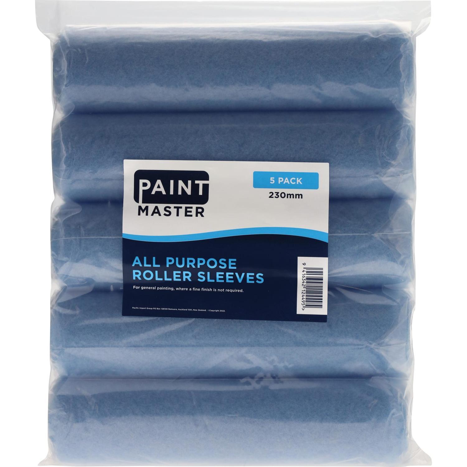 Paintmaster | PaintMaster Smooth Roller Sleeves 5pc | Mitre10