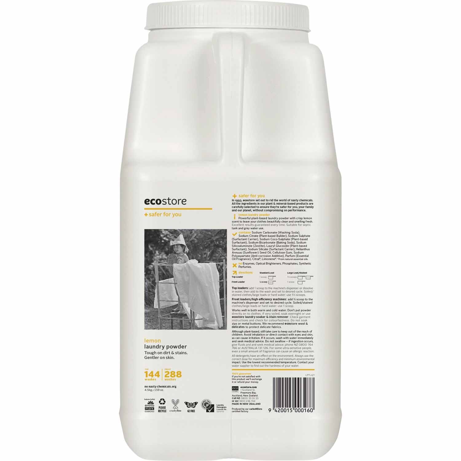 Ecostore | Laundry Powder 4.5kg | Mitre10