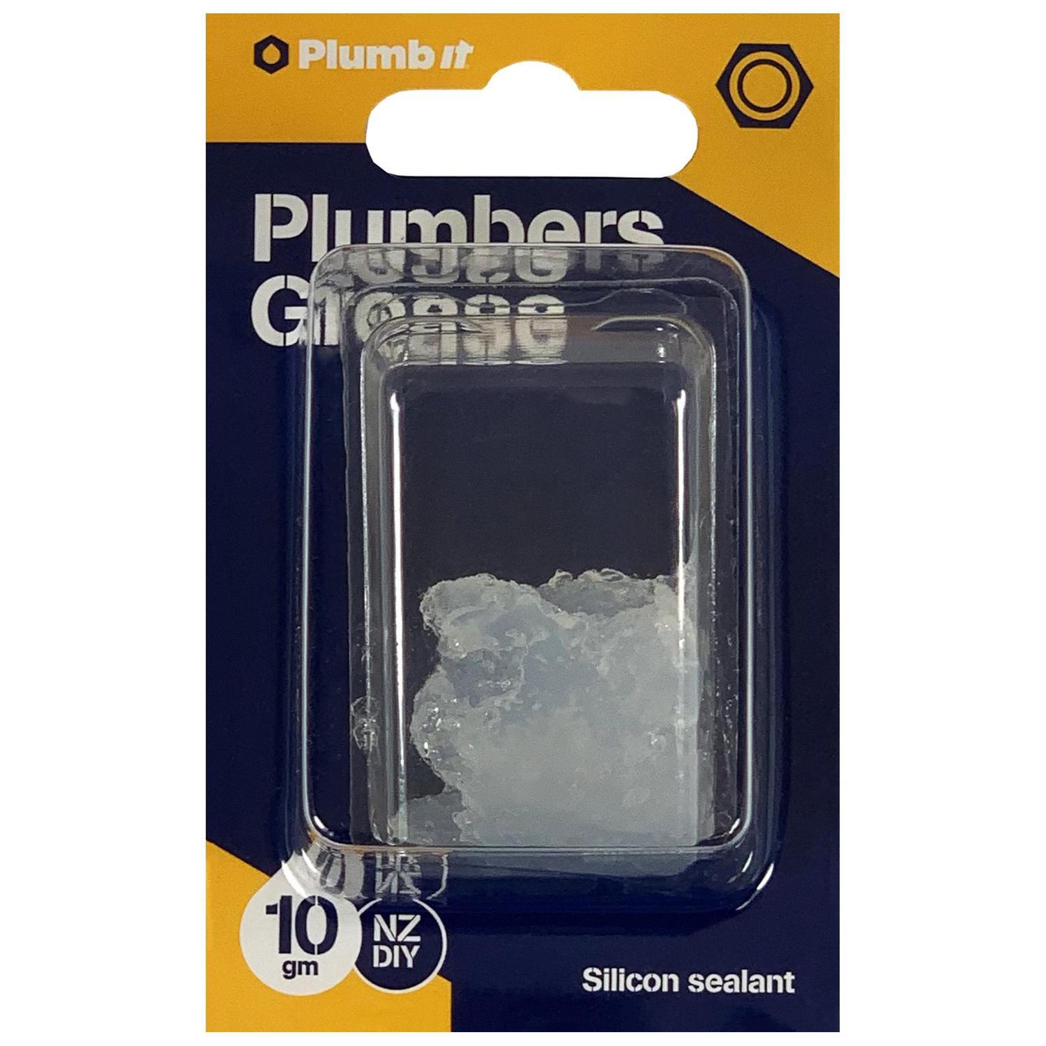 Plumb It | Plumbers Grease 10gms Opaque | Mitre10